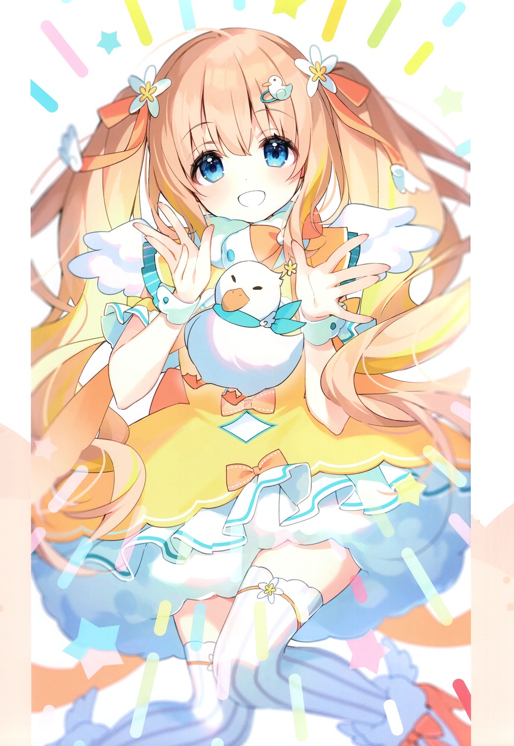 chilly polka suimya angel dress thighhighs wings | #1122583 | yande.re